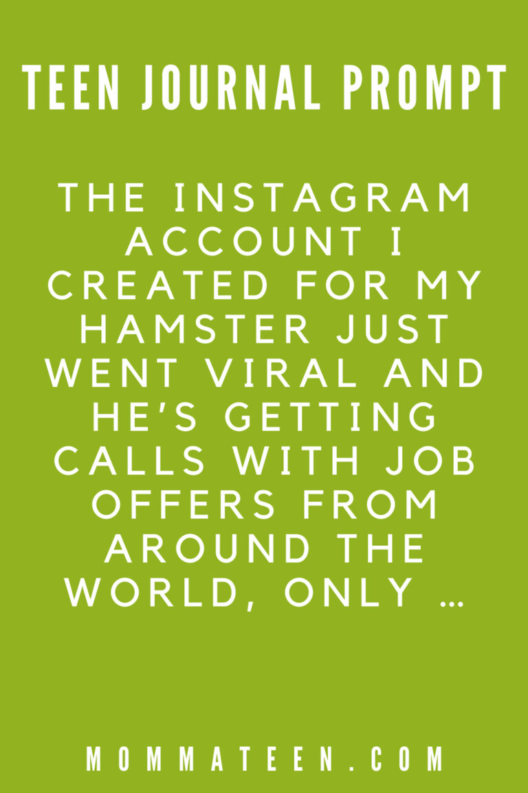 43 Fascinating Journal Prompts for Teens - momma teen