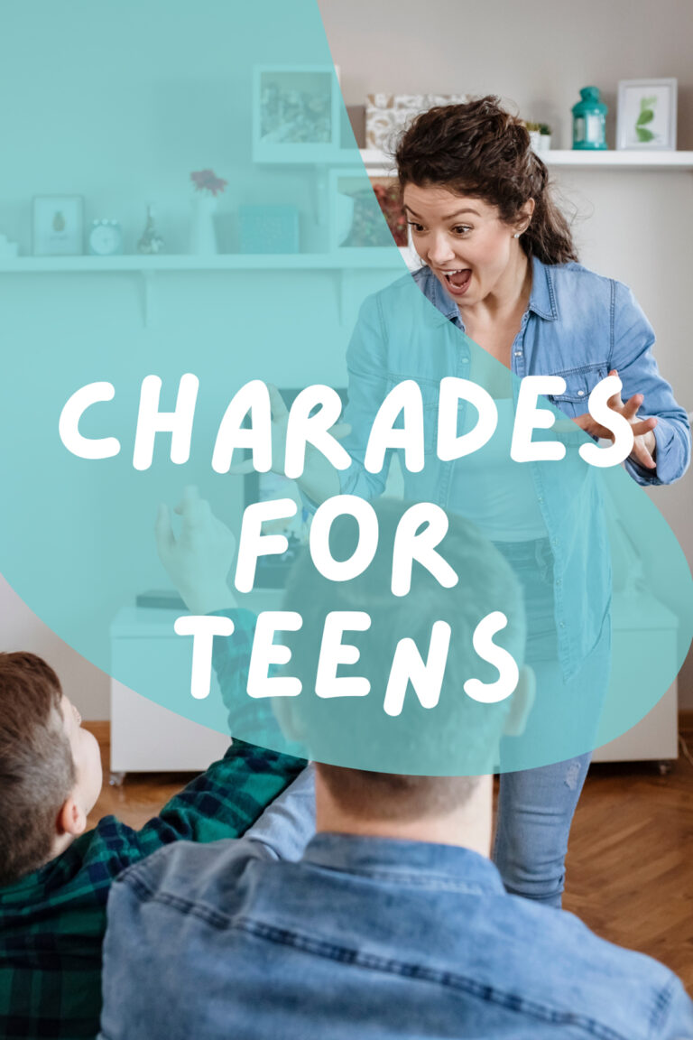 157+ Charades Ideas for Teens That Are Appropriately Funny - momma teen