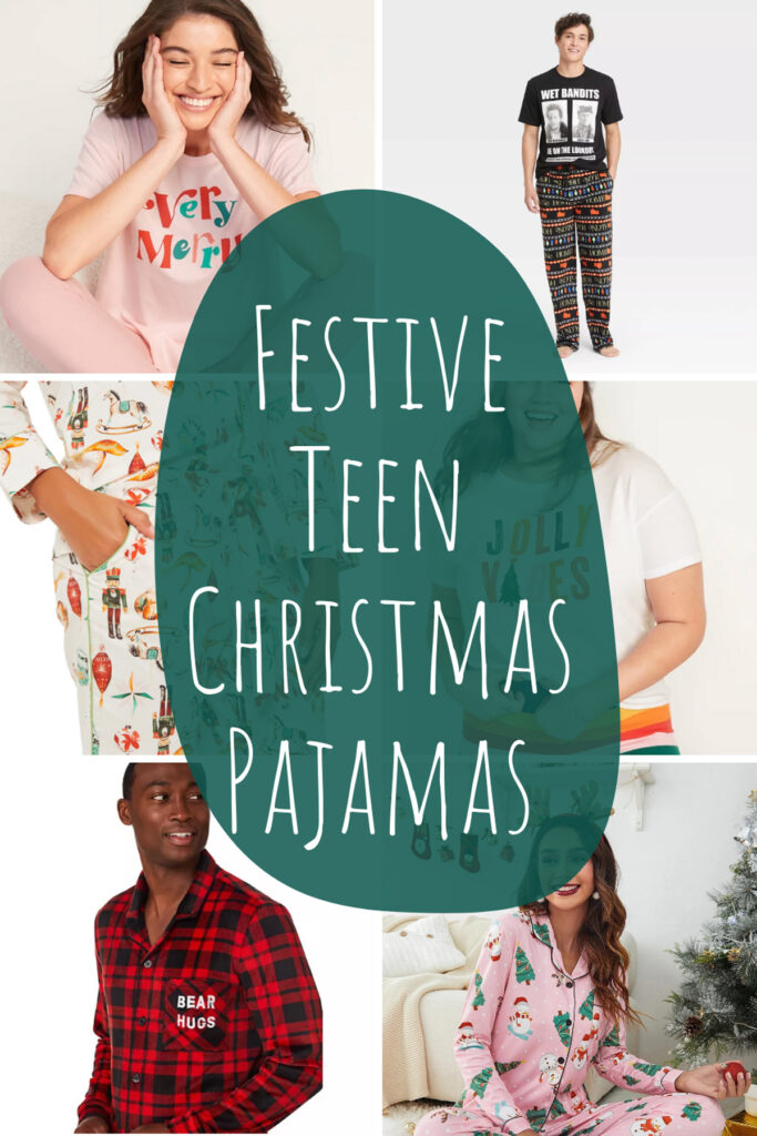 Festive Teen Christmas Pajamas (Guys + Girls) - momma teen
