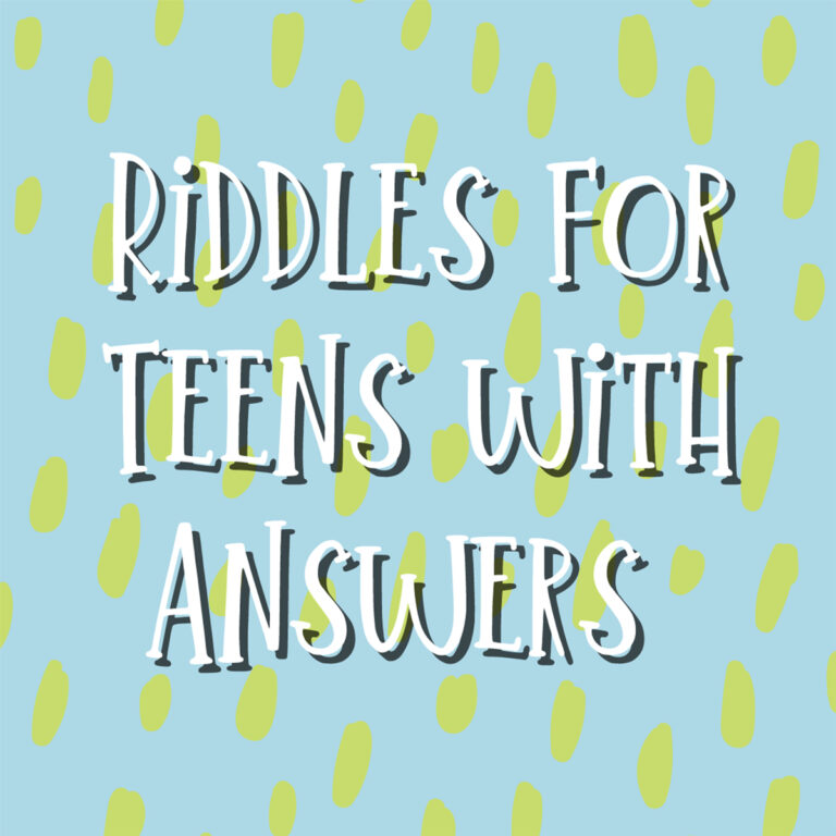 Riddles for Teens with Answers (Harder Than You Think) - momma teen