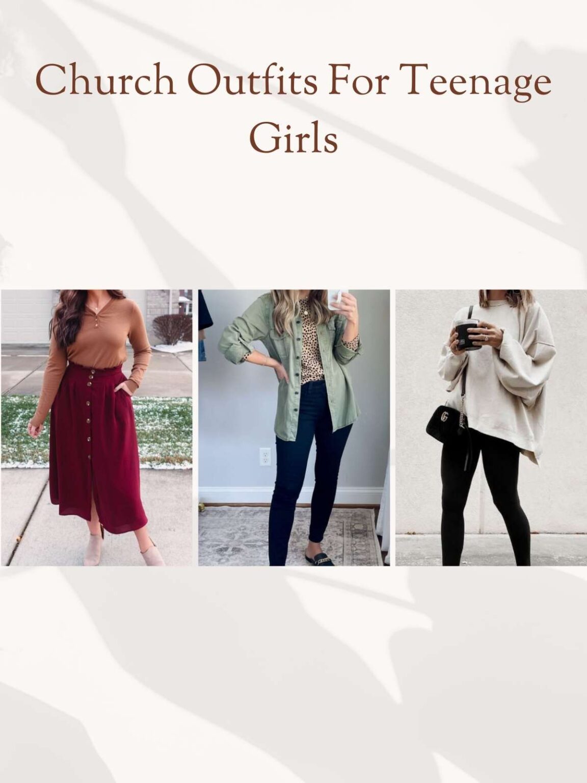 43 Cute Teenage Outfit Ideas For Church Casual & Dressy - momma teen