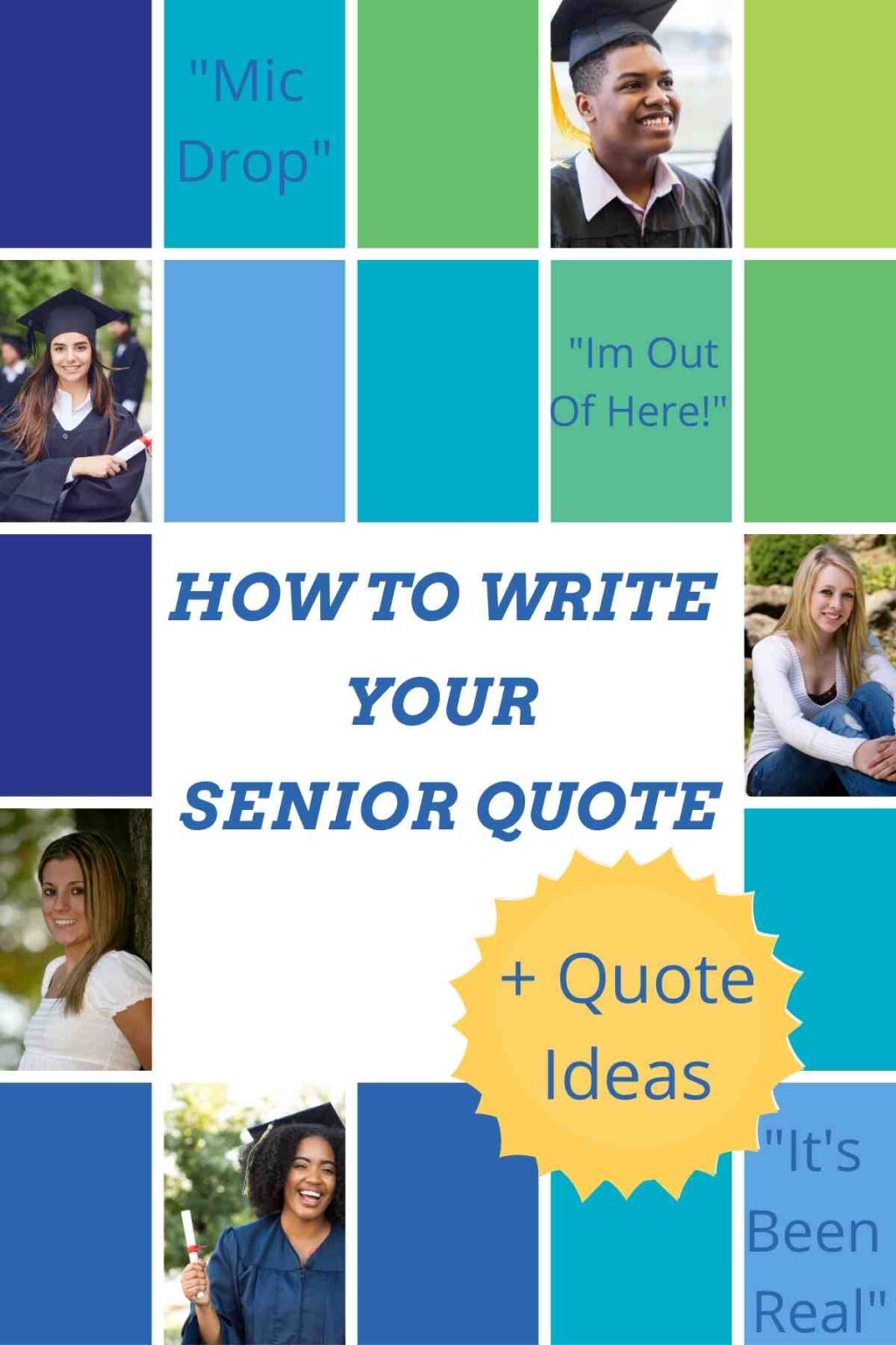 How To Write Your Senior Quote + Ideas - momma teen