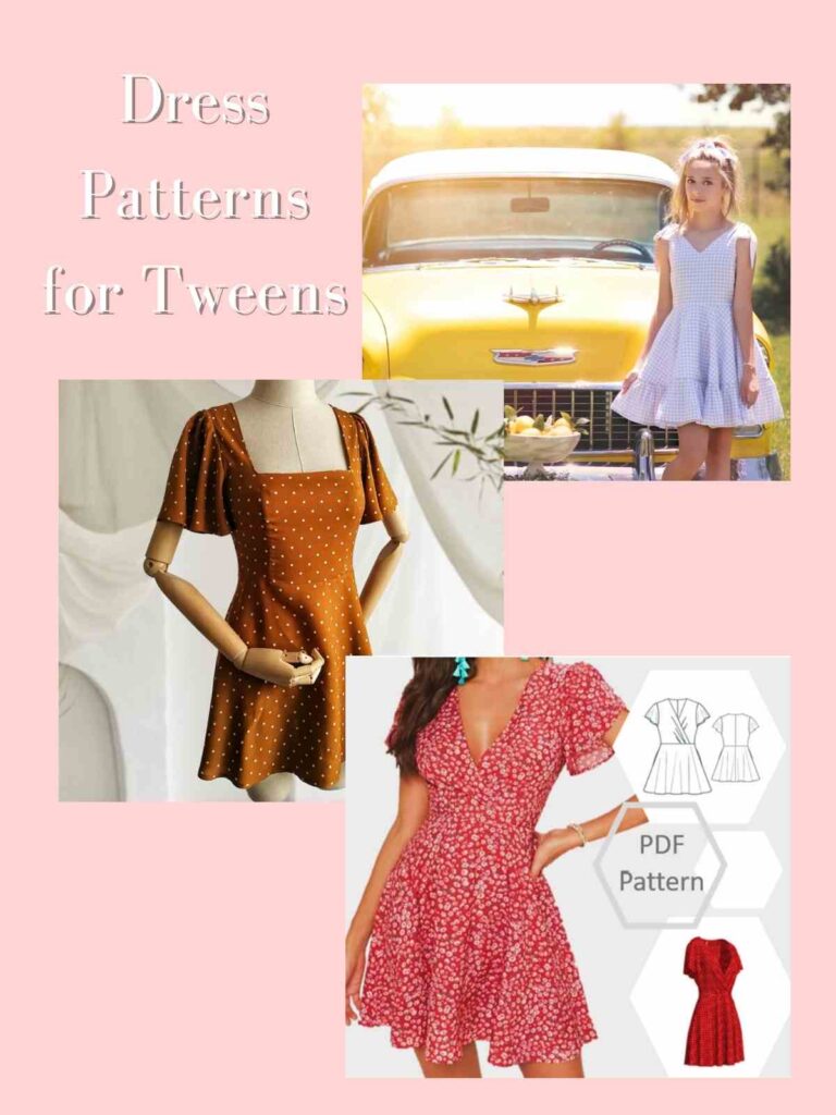 37 Dress Patterns for Teenage Girl & Free Sewing Designs - momma teen