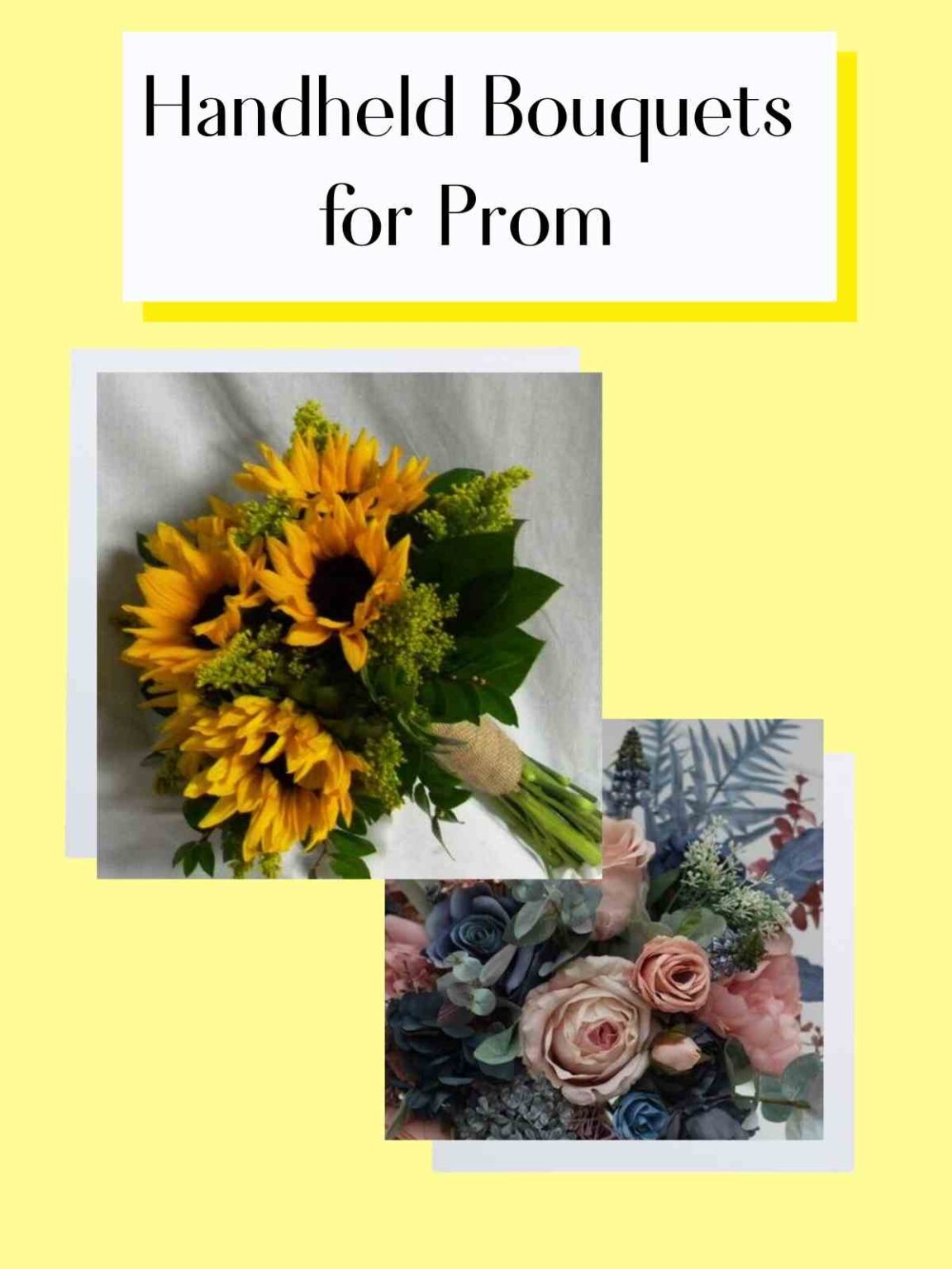 43 Trendy Prom Bouquet Ideas for Handheld Flowers - momma teen