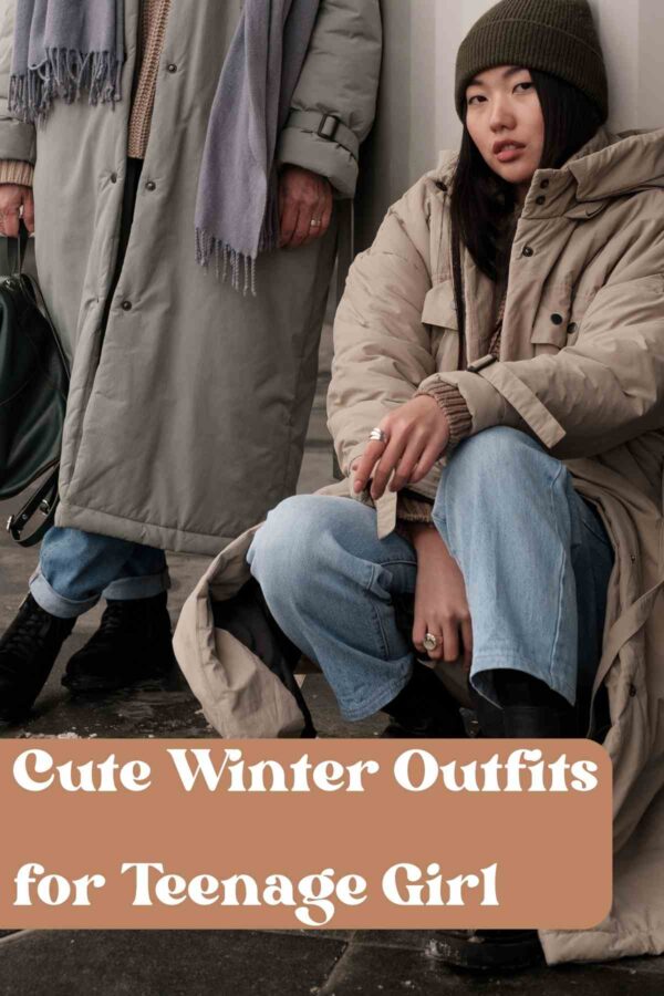 61 Cute Winter Outfits for Teenage Girl - momma teen