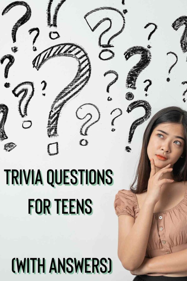 83 Trivia Questions for Teens (WITH ANSWERS) - momma teen