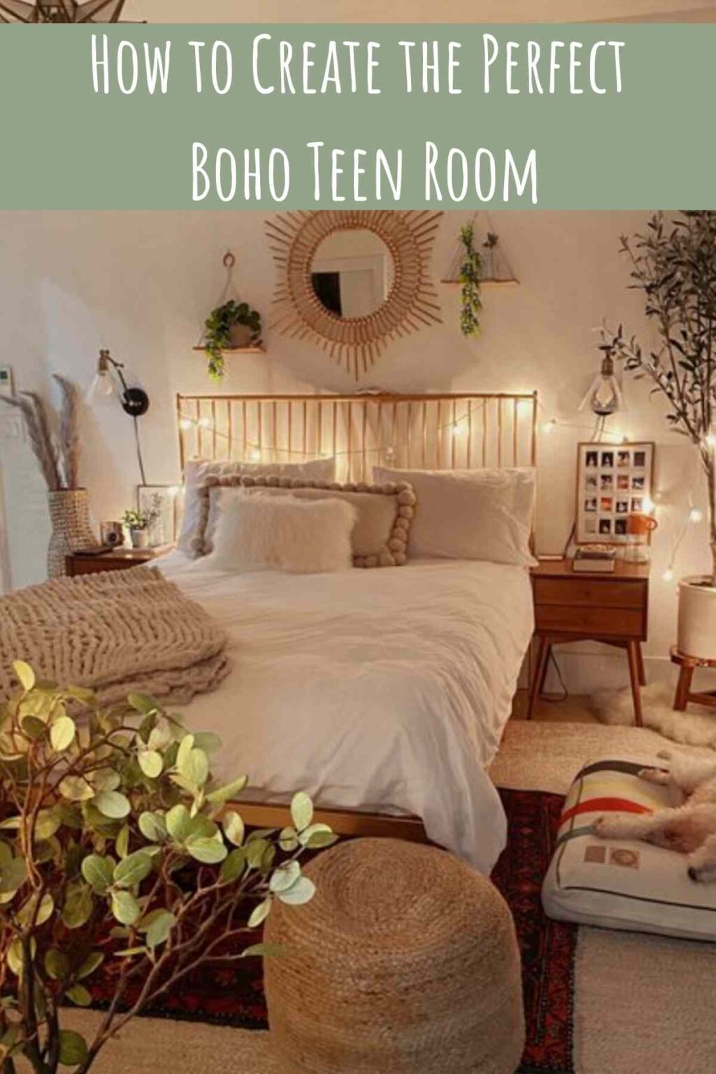 How to Create the Perfect Boho Teen Room Vibe - momma teen