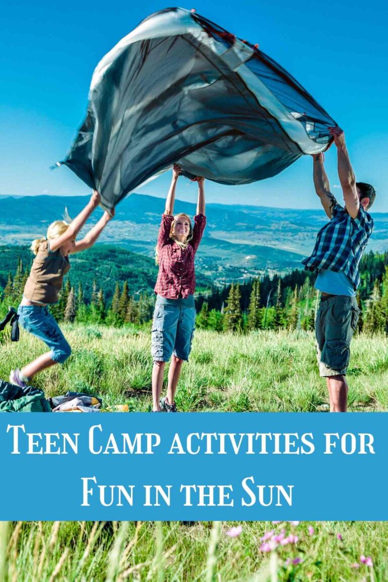 49 Teen Camp Activities for Fun in the Sun - momma teen