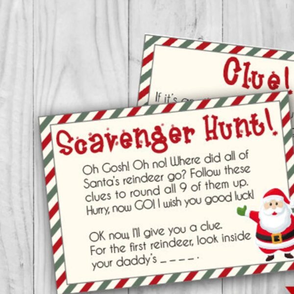 21 Must Have Christmas Scavenger Hunt for Teenager - momma teen