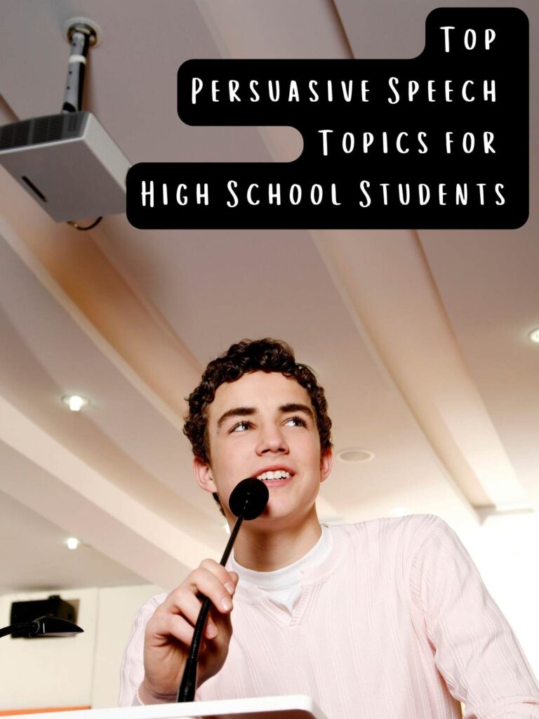 Top Persuasive Speech Topics for High School Students - momma teen