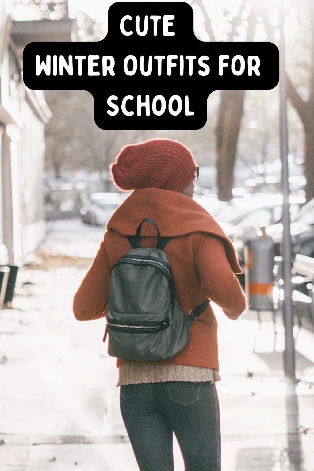 37 Cute Winter Outfits for School When It's Freezing Out - momma teen