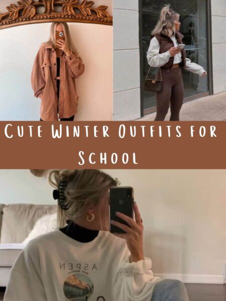 37 Cute Winter Outfits for School When It's Freezing Out - momma teen