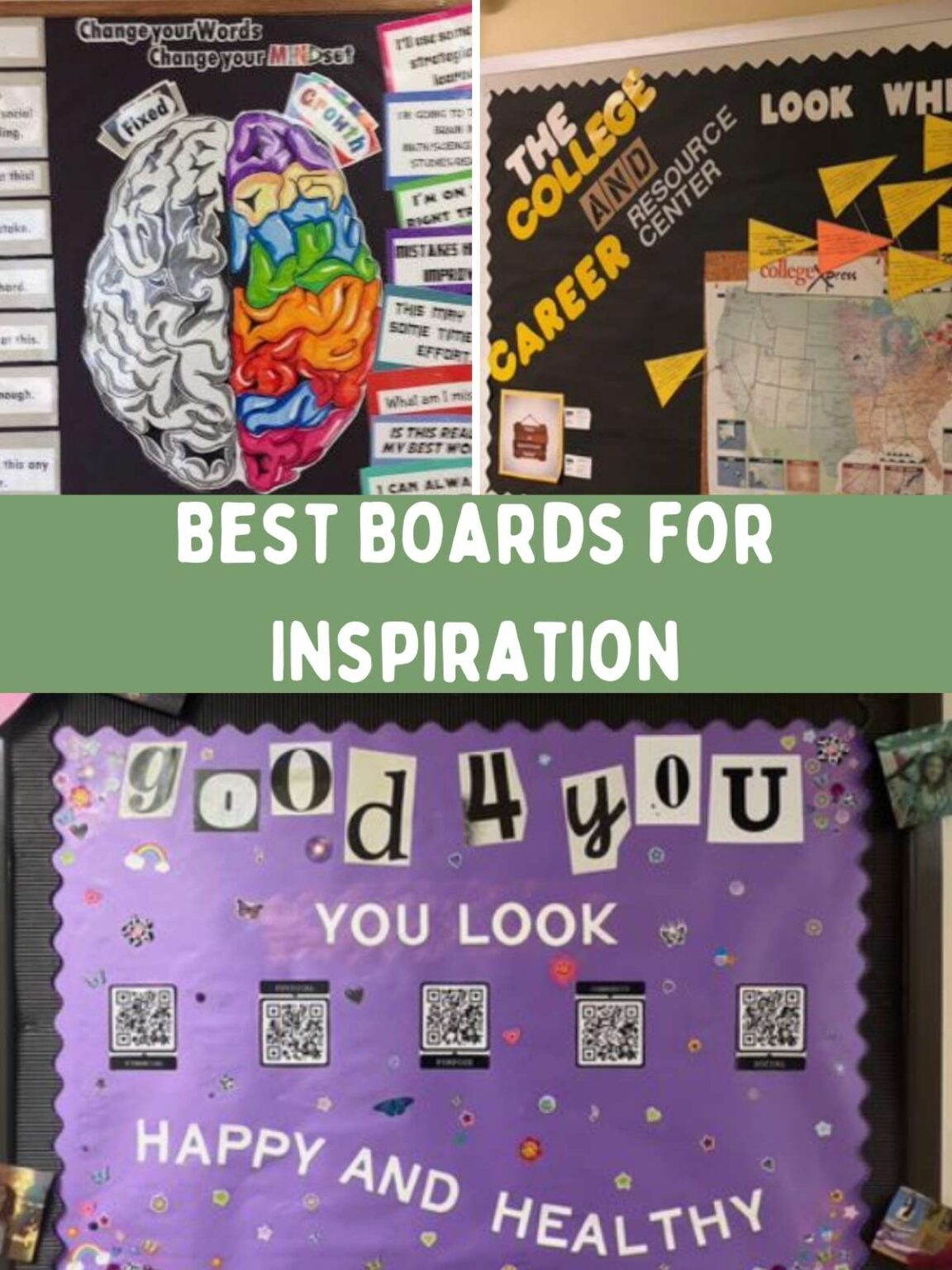113+ Motivational Bulletin Board Ideas for High School - momma teen