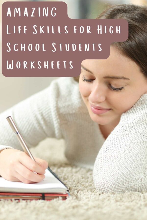 AMAZING Life Skills for High School Students Worksheets - momma teen