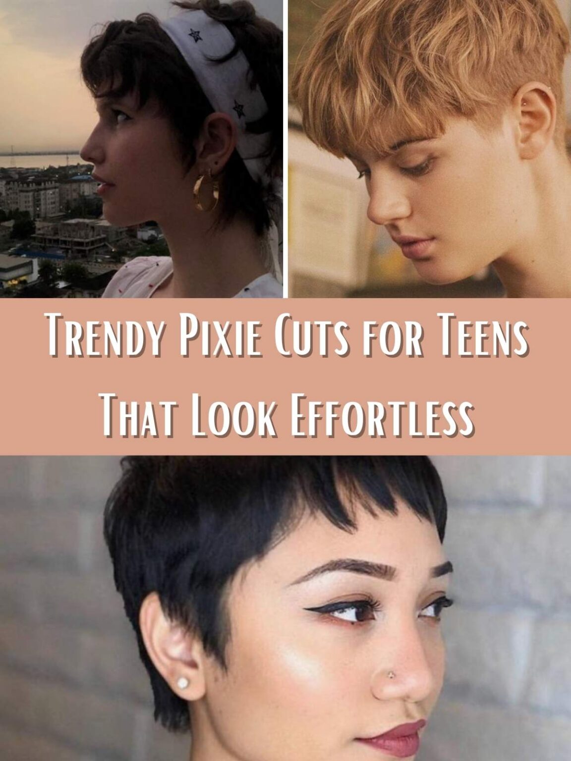Trendy Pixie Cuts For Teens That Look Effortless - momma teen