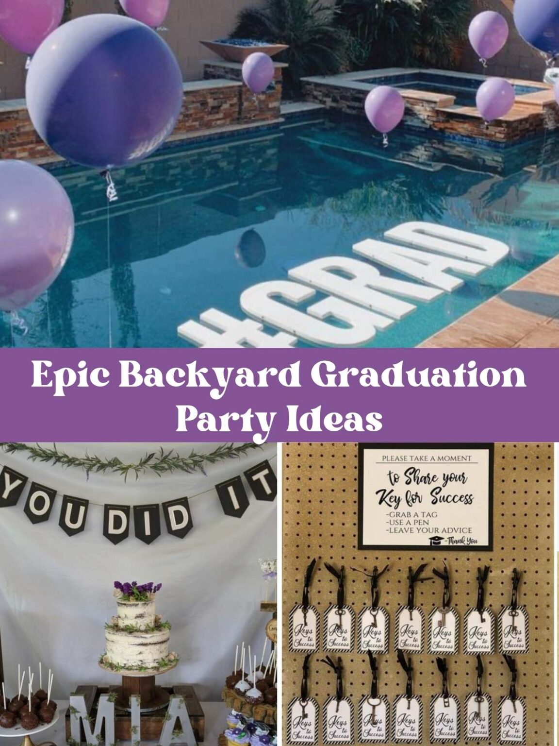 91 Epic Backyard Graduation Party Ideas - momma teen