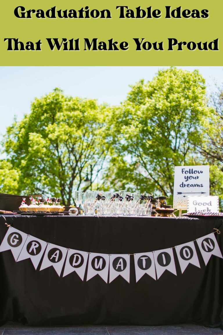 41 Graduation Table Ideas To Make You Proud - momma teen