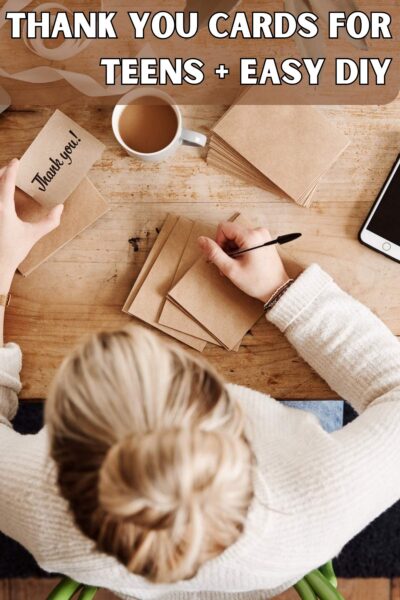 31 Thank You Cards for Teens + Easy DIY - momma teen