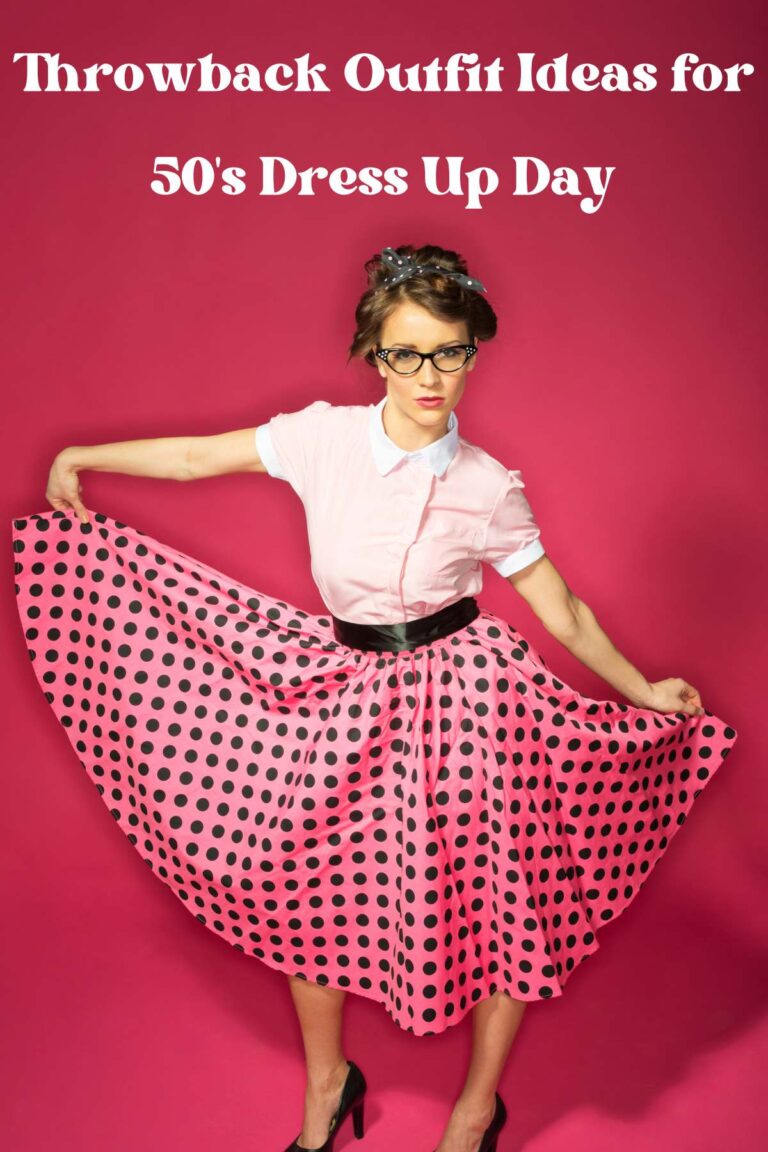 50+ Outfit Ideas for 50's Dress Up Day - momma teen