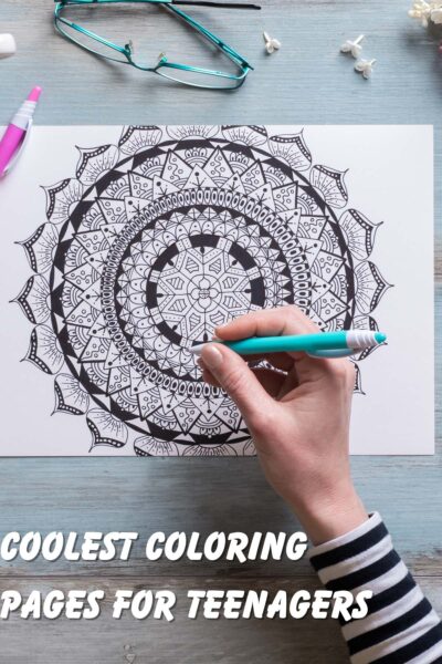 43 Coolest Coloring Pages for Teenagers - momma teen