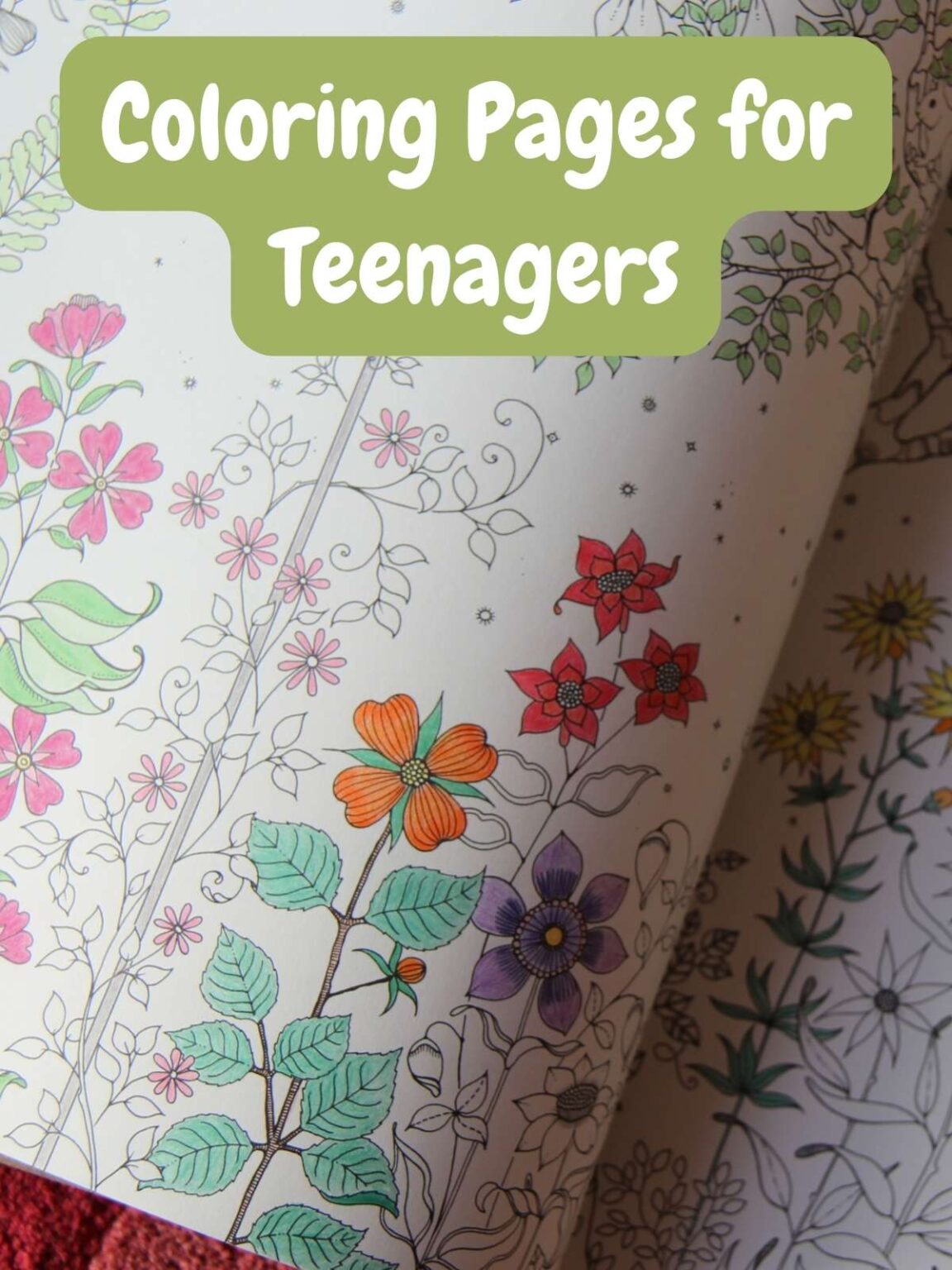 43 Coolest Coloring Pages for Teenagers - momma teen