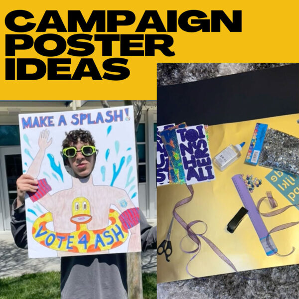 35 Trendy Student Council Campaign Poster Ideas - momma teen
