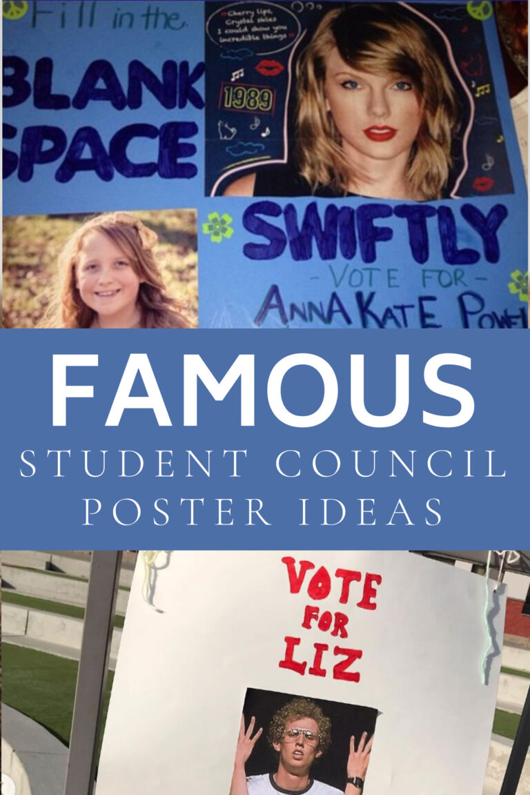35 Trendy Student Council Campaign Poster Ideas - momma teen