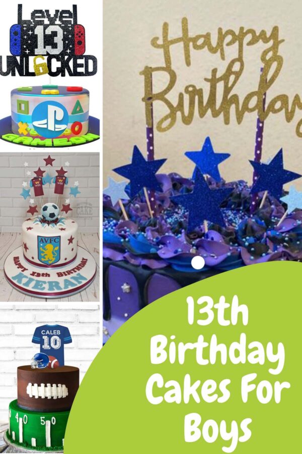 13th Birthday Cake Ideas With Trendy Toppers - momma teen