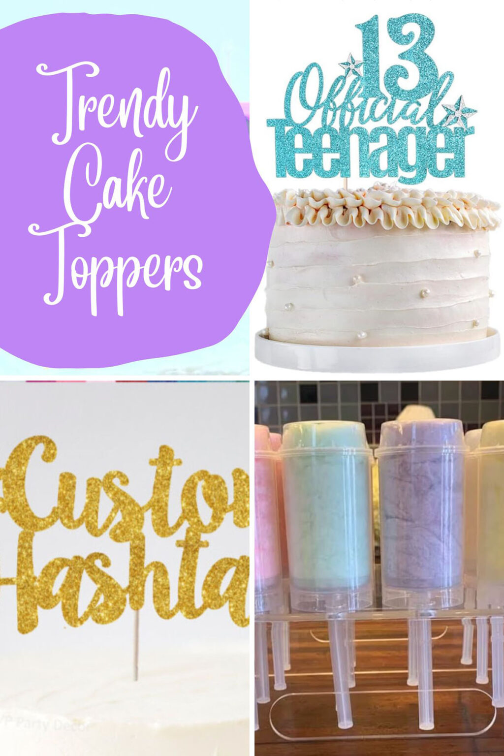 13th Birthday Cake Ideas With Trendy Toppers - momma teen