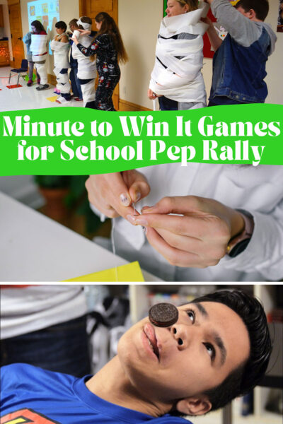 57 Minute To Win It Pep Rally Games - momma teen