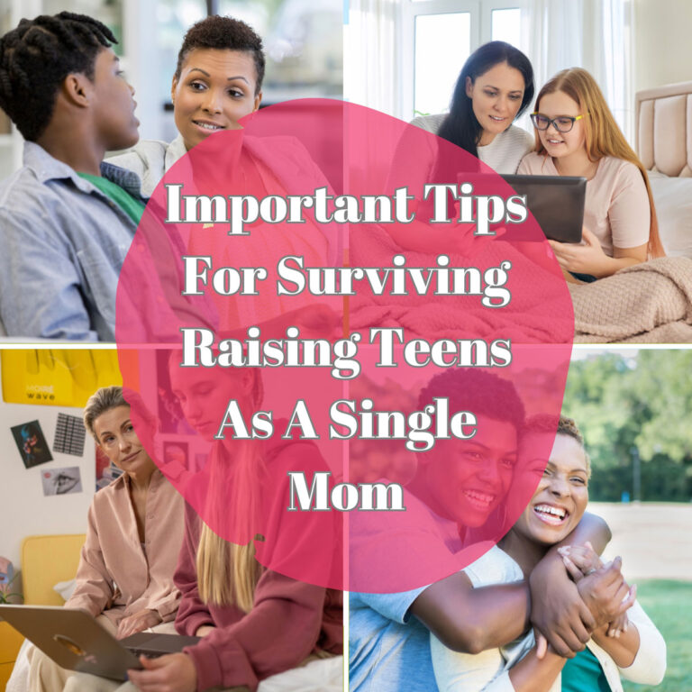 8 Important Tips For Surviving Raising Teens As A Single Mom - momma teen